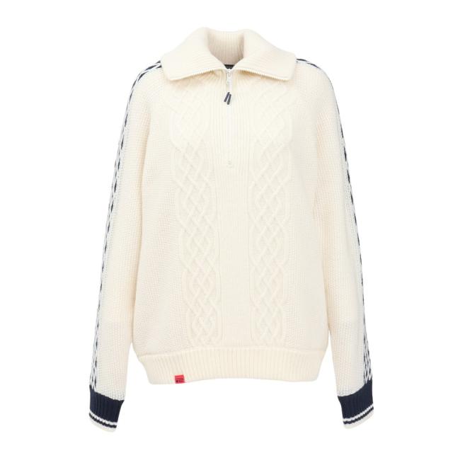 ROSASEN(ROSASEN)ゴルフウェア アウター 防風裏地付きニットブルゾン 045-12112-005-24AW(La…