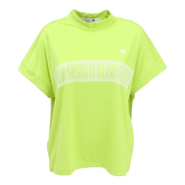 ルコックスポルティフ(lecoqsportif)ゴルフウェア 吸汗速乾 冷感 ワイドフィット モックネック半袖シャツ LG5S…