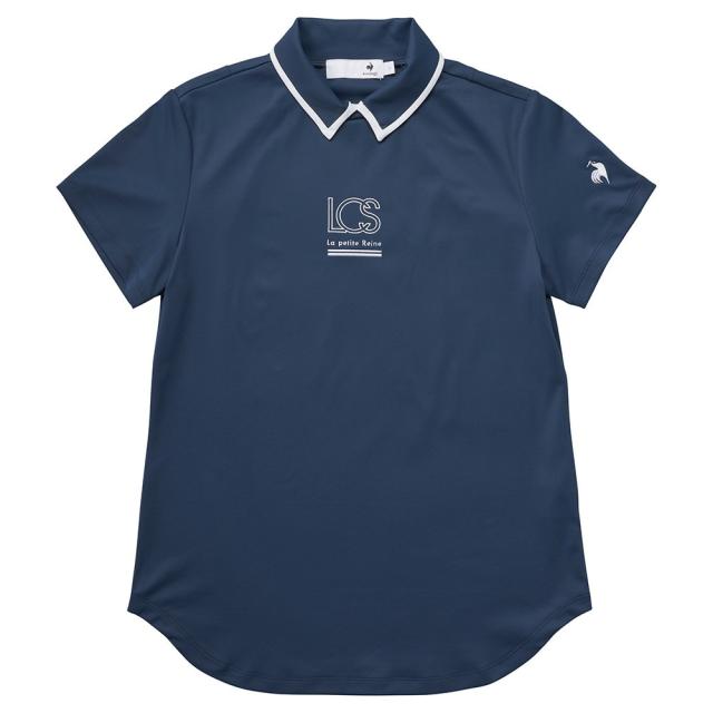 ルコックスポルティフ(lecoqsportif)ゴルフウェア 襟付き半袖シャツ LG5SHS00L NV00(Lady’s)