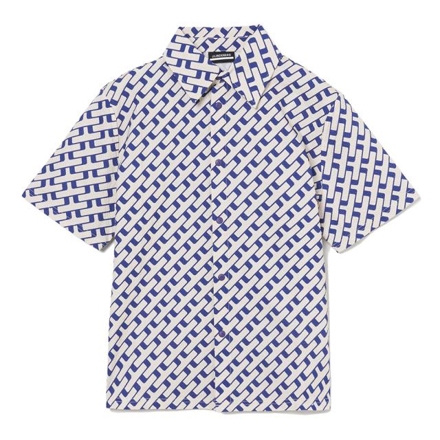 J.LINDEBERG(J.LINDEBERG)ゴルフウェア Linda Printed シャツ 072-83340-095(…