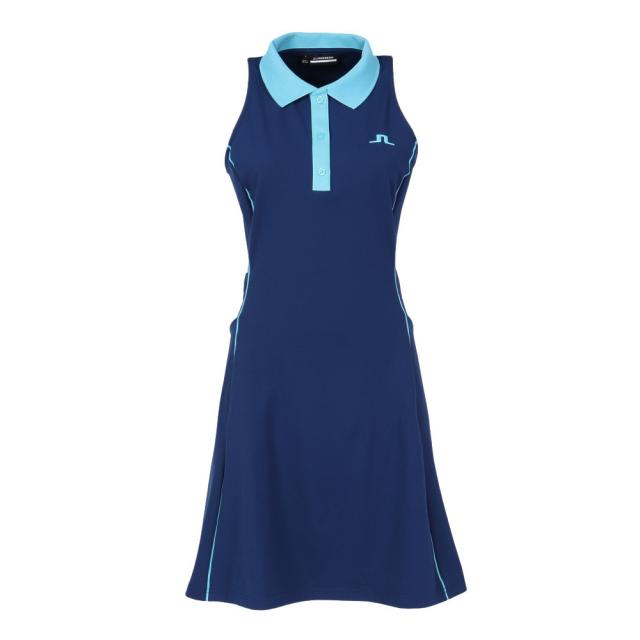 J.LINDEBERG(J.LINDEBERG)ゴルフウェア Nadia Dress ノースリーブ ワンピース 072-616…