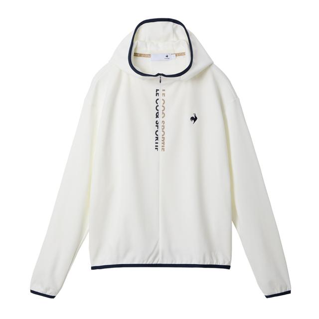ルコックスポルティフ(lecoqsportif)ゴルフウェア 吸汗 長袖パーカー フーディー LG5FLS80L WH00(L…
