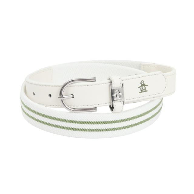 マンシング(MUNSING)ゴルフ ゴムメッシュ スキニーベルト MG5SBL00L WH00(Lady’s)