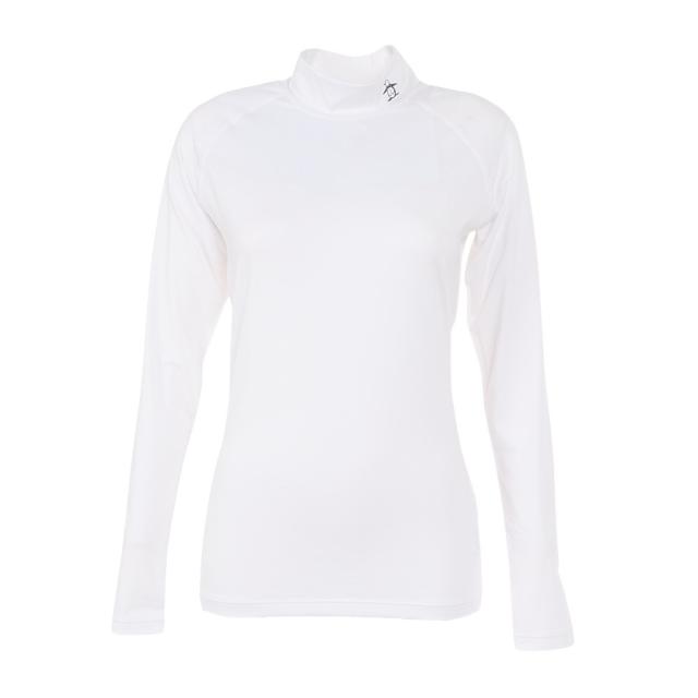 マンシング(MUNSING)ゴルフウェア 吸汗速乾 遮熱 長袖アンダーシャツ MGWXJM01 WH00(Lady’s)
