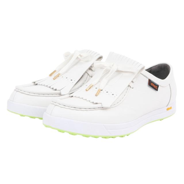 フープディドゥ(whoop-de-doo)ゴルフシューズ Nelly チロリアン 23234547 WH(Men’s)