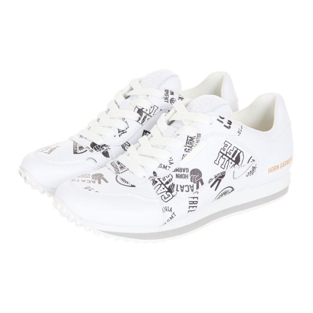 ホーンガーメント(HORN G.M.T)ゴルフシューズ スパイクレス HCS-2A-SS04-WHITE(Men’s)