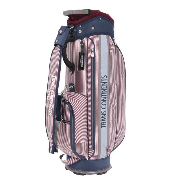 トランスコンチネンツ(TRANS CONTINENTS)ゴルフ キャディバッグ カート式 9型 6分割 TCCB-015 RE…