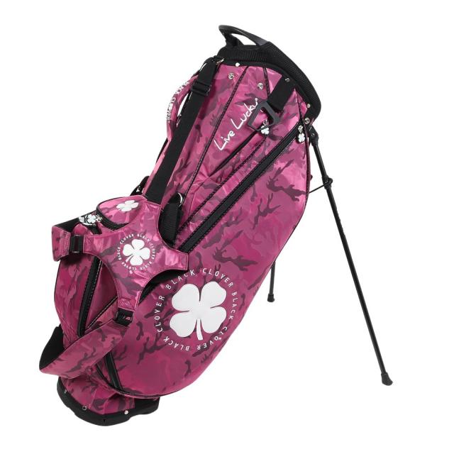 ブラッククローバー(Black Clover)ゴルフ キャディバッグ 迷彩スタンド 9.0型 6分割 BA5PQNC01 PN…
