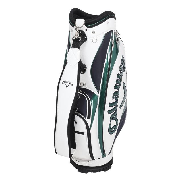 キャロウェイ(CALLAWAY)ゴルフ カート式 キャディバッグ 9.5型 5分割 Exia25 5125009 WHTGRN…