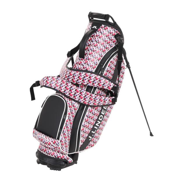J.LINDEBERG(J.LINDEBERG)ゴルフ キャディバッグ スタンド式 9型 6分割 VESSELコラボ 073-…