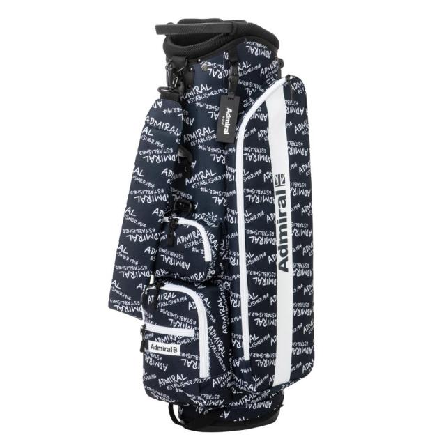 アドミラル ゴルフ(Admiral GOLF)ゴルフ キャディバッグ 軽量 スタンド式 9型 6分割 モノグラム ADMG4A…