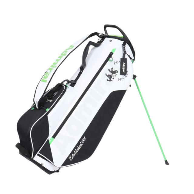 アドミラル ゴルフ(Admiral GOLF)ゴルフ 撥水 スタンド式 キャディバッグ ライトウェイト 9型 5分割 ADMG…