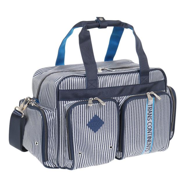 トランスコンチネンツ(TRANS CONTINENTS)ゴルフ ボストンバッグ TCBB-115 BLU(Men’s)