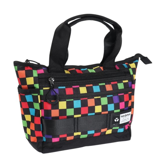 ヤックパック(YAK PAK)ゴルフ ミニトート YP-901MT マルチチェック(Men’s、Lady’s)