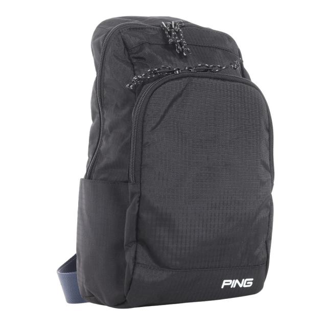 ピン(PING)ゴルフ バッグ ななめ掛け ブラックラインスリングパック GB-P2410 スリングバッグ BK 37476(…
