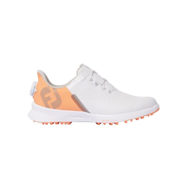 フットジョイ(FOOT JOY)ゴルフシューズ フューエル スパイクレス BOA ボア ダイヤル式 92174 W WT/ME…