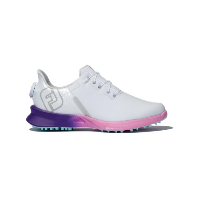 フットジョイ(FOOT JOY)ゴルフシューズ フューエル スポーツ スパイクレス BOA ボア ダイヤル式 WT/PK 90…