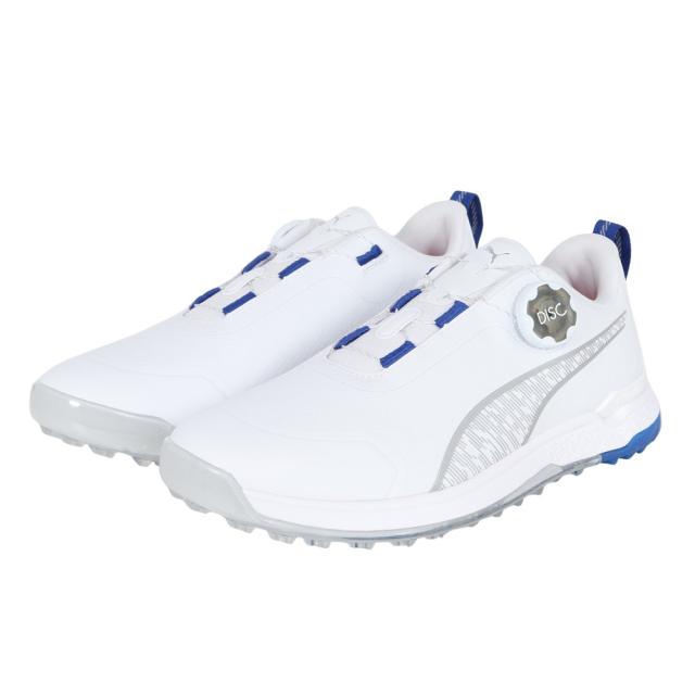 プーマ(PUMA)ゴルフシューズ スパイクレス 3E アルファキャット エース ダイヤル式 311864-01(Lady’s)