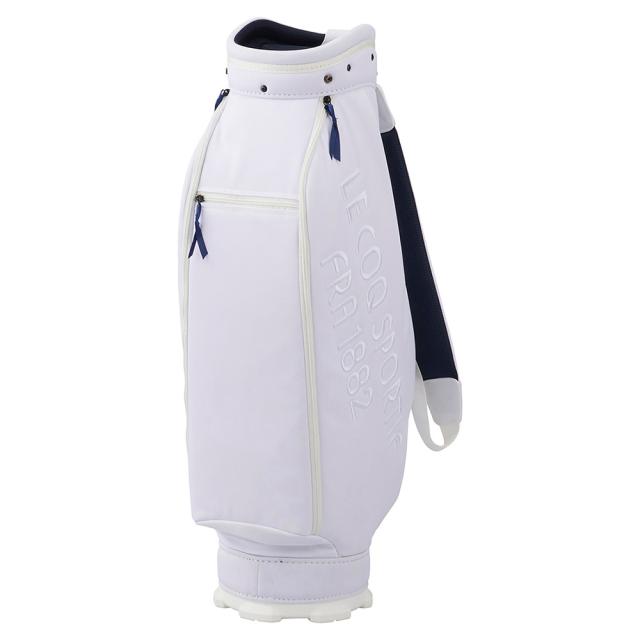 ルコックスポルティフ(lecoqsportif)ゴルフ キャディバッグ 軽量 カート式 8.5型 5分割 QQCXJJ00 W…