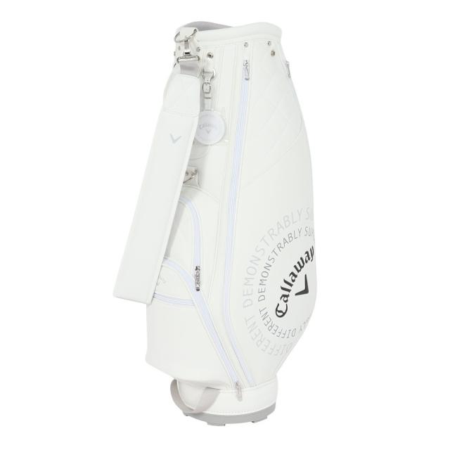キャロウェイ(CALLAWAY)ゴルフ カート式 キャディバッグ アップタウン 8.5型 5分割 25 5125032 WHT…
