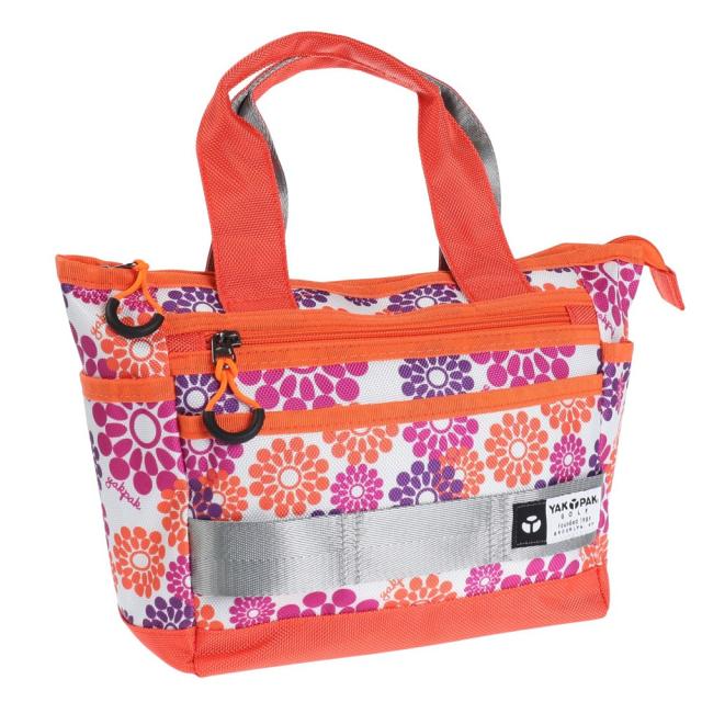 ヤックパック(YAK PAK)ゴルフ ミニトートバッグ YP-901MT レトロフラワー(Lady’s)