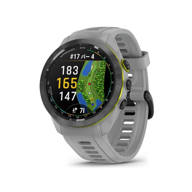 ガーミン(GARMIN)ゴルフ 距離計gPS ウォッチ アプローチ Approach S70 42mm スマートウォッチ グレ…