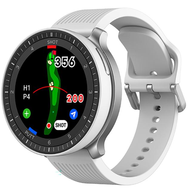 ボイスキャディ(voice caddie)ゴルフ 距離計測器 T-Ultra Tウルトラ ホワイト 時計型 ゴルフナビ (Me…