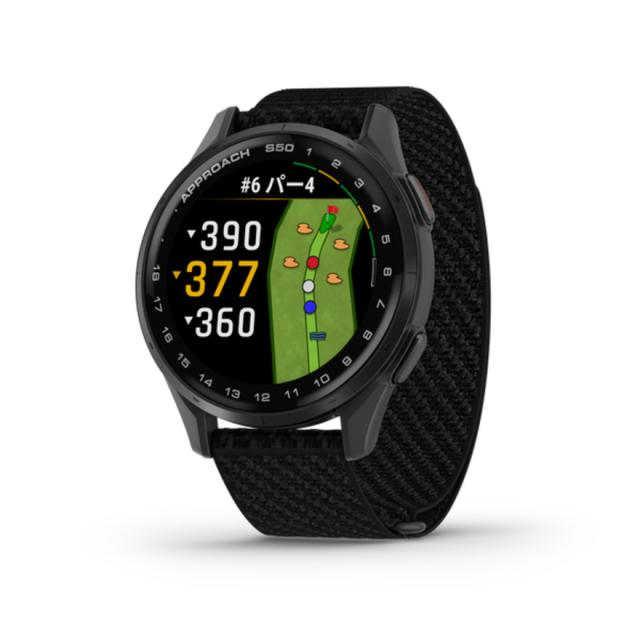 ガーミン(GARMIN)ゴルフGPSウォッチ Approach S50 心拍計搭載 010-03010-20(Men’s)