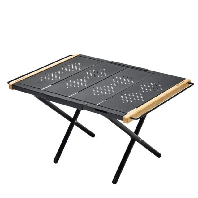 ホールアース(Whole Earth)テーブル 折りたたみ HR MULTI TABLE WE2TDB33 BLK