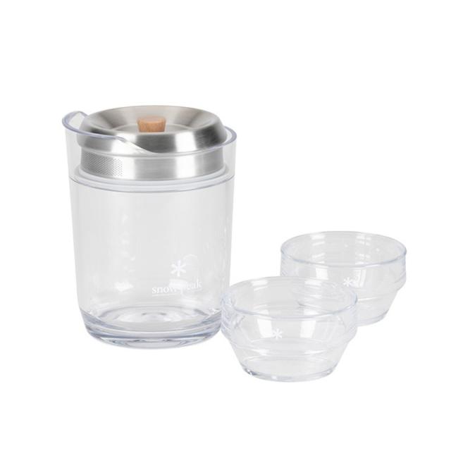 スノーピーク( peak)食器セット キャンプ アウトドア ティーポット キャンプ ピクニック サヨウ CS-340 …