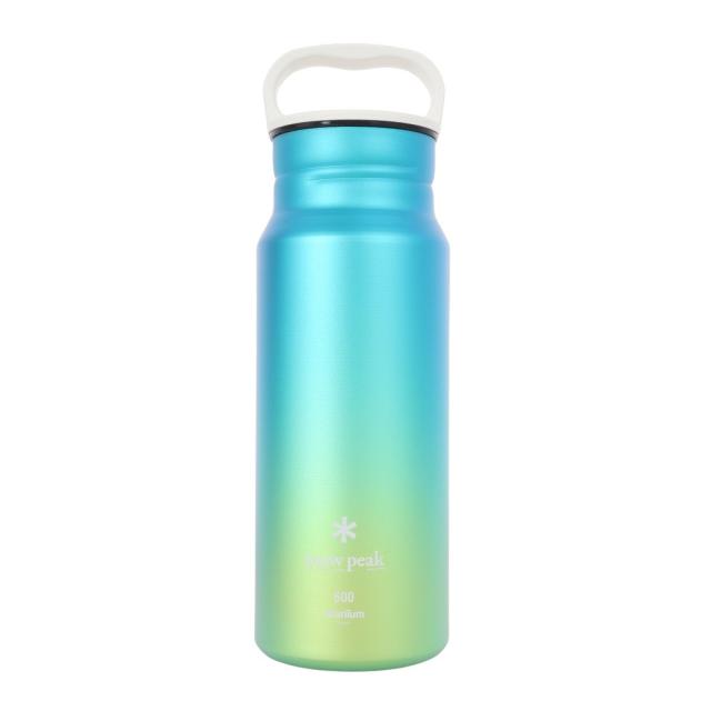 スノーピーク( peak)水筒 タンブラー リサイクルチタン オーロラボトル600 オーシャン TW-600RE-OC