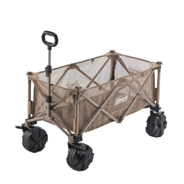 コールマン(Coleman)アウトドアワゴンマックス 収納 運搬 キャリー 2185865 折りたたみ 耐荷重100kg