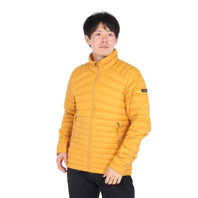 シモン(simond)ダウンジャケット アウター TREK 100 8772188 イエロー 撥水 温熱 ポケッタブル(Men…