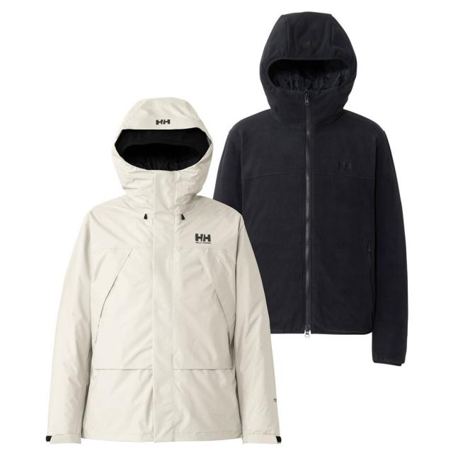 ヘリーハンセン(HELLY HANSEN)ジャケット 中綿 アウター スカンザ3ウェイジャケット HO12570 IV(Men…