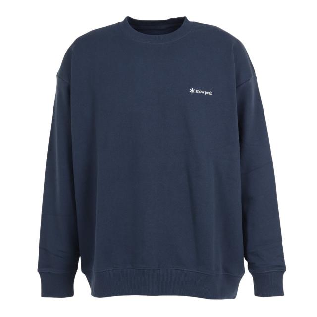 スノーピーク( peak)トレーナー スウェット ロゴスウェットプルオーバー SPE-SW-23AU002 NV ネイ…