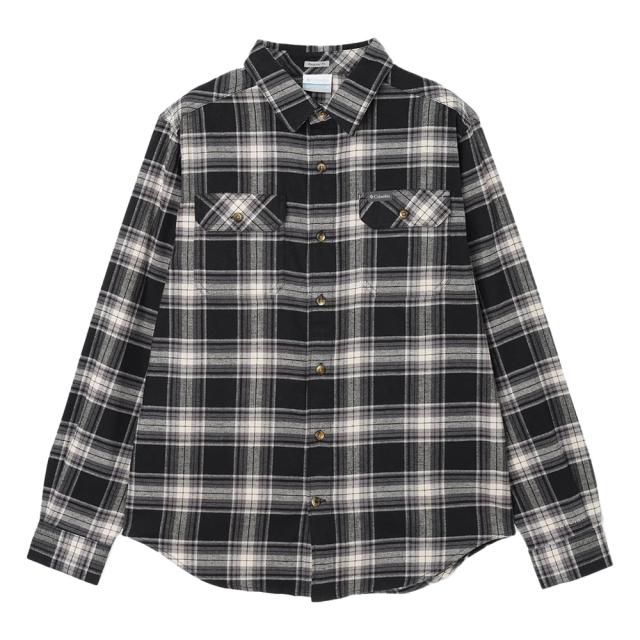 コロンビア(Columbia)長袖シャツ カジュアル フレアガンストレッチフランネルシャツ AE0232 008(Men’s)