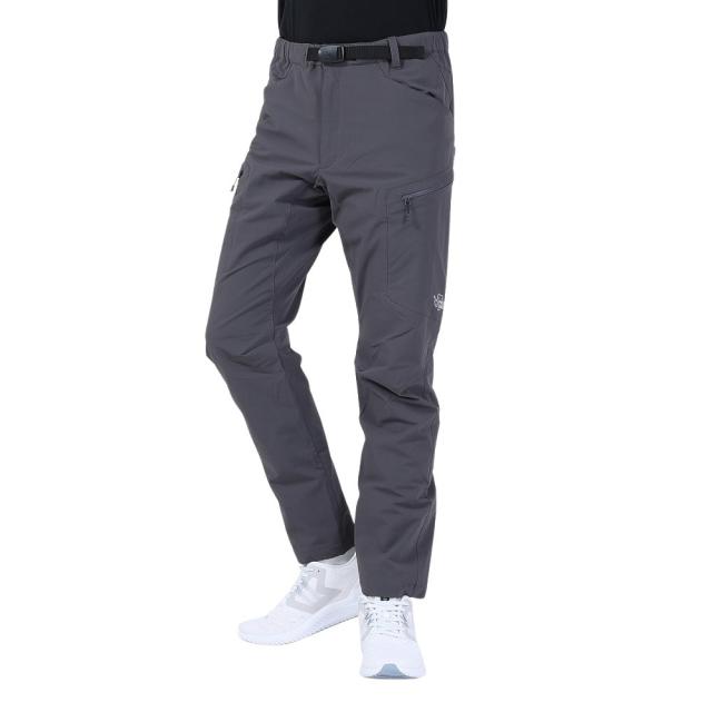 POLEWARDS(POLEWARDS)パンツ ボトム サーマライニング トレックパンツ PW2QJD11 D.GRY グレー…