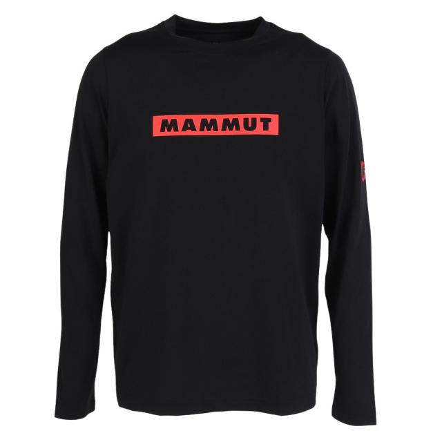 マムート(MAMMUT)長袖Tシャツ ロンT QD ロゴ プリント ロングスリーブTシャツ 1016-02250-0001(M…