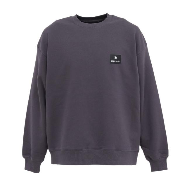 スノーピーク( peak)トレーナー Square Logo プルオーバー スウェット CH NSD-SW-25AU0…