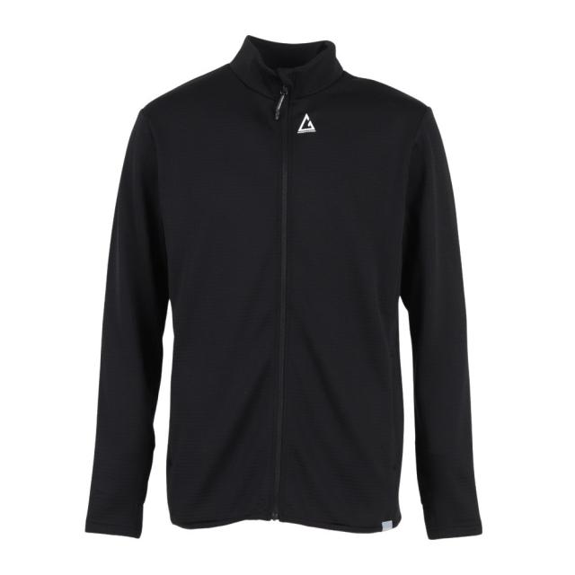 ロジャーエーガー(ROGEREGGER)ジップアップ フリースセーター ルフトグリット RE25FUK5610015 BLK(…