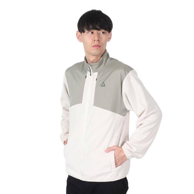 ロジャーエーガー(ROGEREGGER)フルジップ ルフトスタンドフリース ジャケット RE24FHY5610010 ECRU…