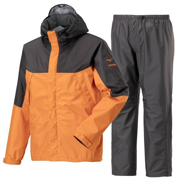 ミズノ(MIZUNO)レインスーツ 上下セット 防水透湿 撥水 レインウェア ベルグテック EX ストームセイバー VI A2…