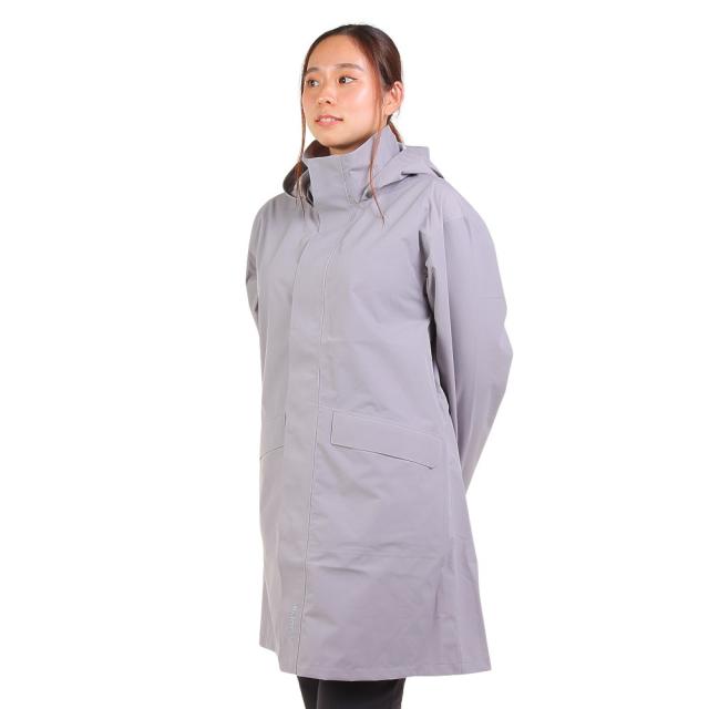 マーモット(Marmot)アウター レウィシア ロングジャケット TSFWR208Y-M005 グレー レインジャケット 耐久…
