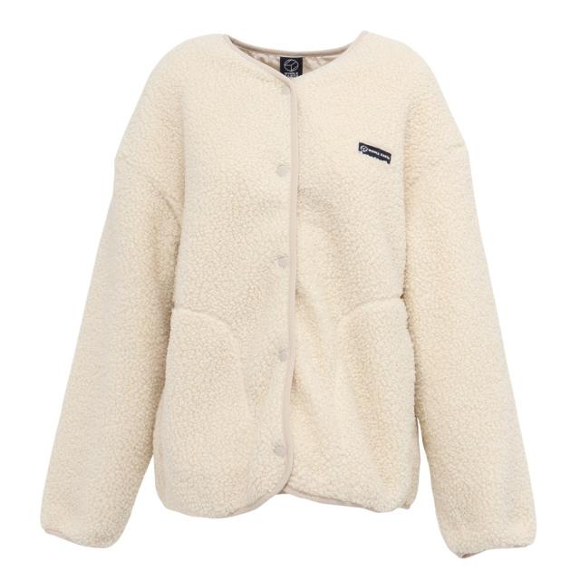 ホールアース(Whole Earth)アウター ボアジャケット WE2UDZ73 IVR(Lady’s)