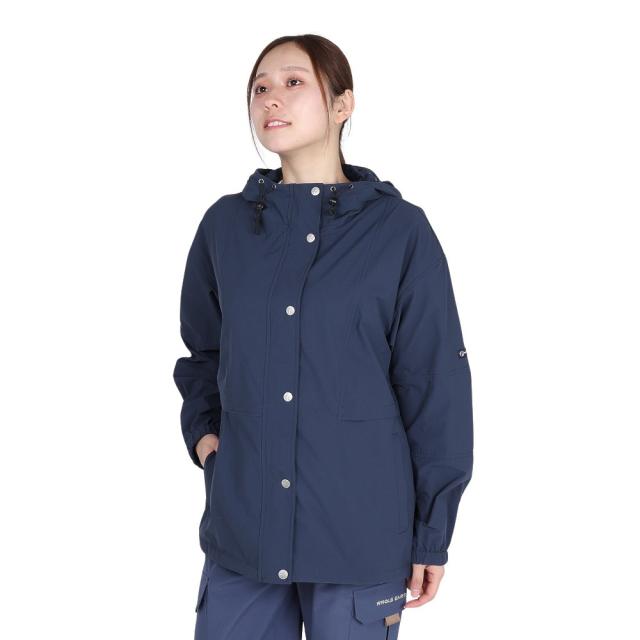 ホールアース(Whole Earth)アウター ジャケット マウンテンパーカー WE2TDZ49 NVY(Lady’s)