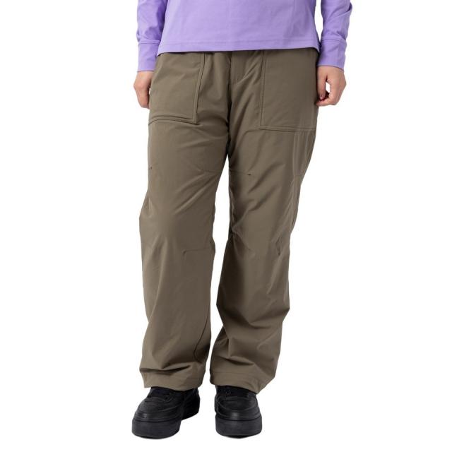 PHENIX(PHENIX)ボトム トリニティーパンツ ワイドスタンダード POW25PA72KHAKI(Lady’s)