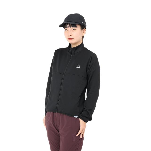 ロジャーエーガー(ROGEREGGER)ジップアップ ルフトグリットフリース RE25FUK5620019 BLK(Lady’…
