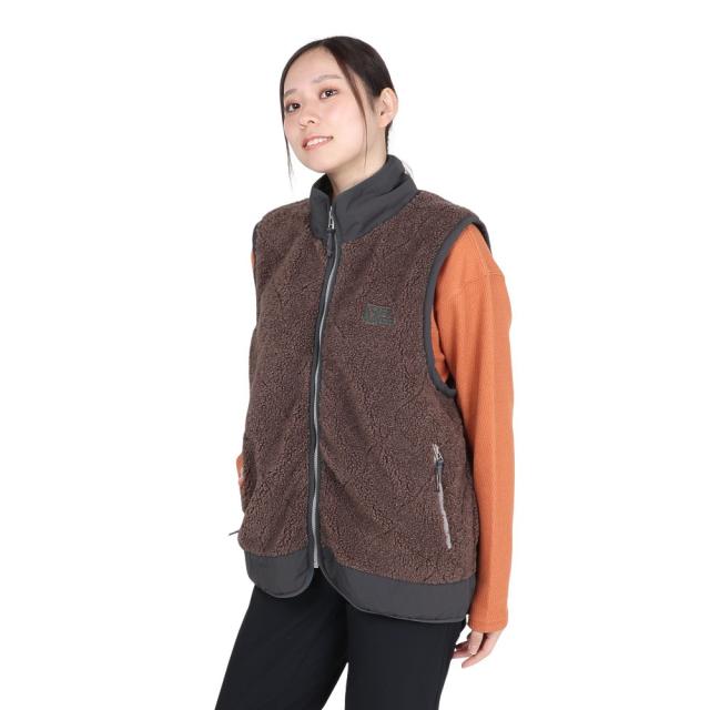 クリフメイヤー(KRIFF MAYER)ボアベスト キルティング フリース ベスト 2414418LX:17:CHARCOAL…