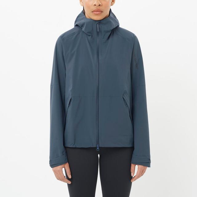 サロモン(SALOMON)レインジャケット 雨具 防水 OUTERPATH 2.5L WP ジャケット LC2646700(L…