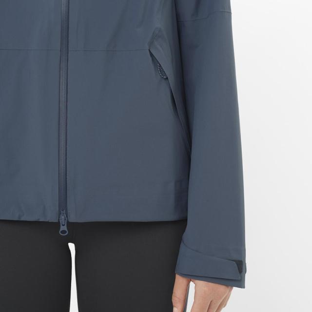 サロモン(SALOMON)レインジャケット 雨具 防水 OUTERPATH 2.5L WP ジャケット LC2646700(L…